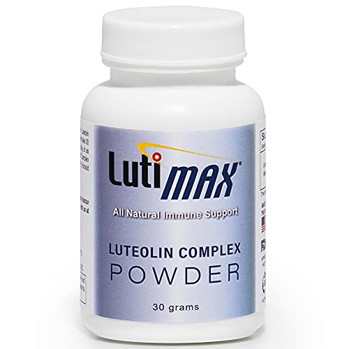 LutiMax Luteolin Complex Powder w/ Rutin 30gm - Advanced Memory Formula ...