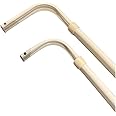 Amazon.com: Spring Window Fashions Double Lock Seam Curtain Rod, 48 to ...