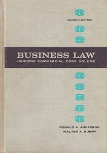 Business Law Uniform Commercial Code... book