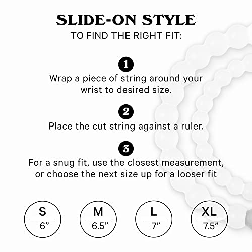 Lokai Beaded Bracelets for Women & Men, Classic Clear Style - Mental ...