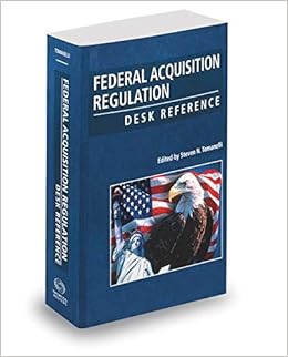 Federal Acquisition Regulation Desk Reference, 18-2: Amazon.co.uk ...