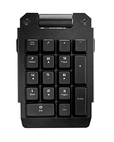 ASUS RGB Mechanical Gaming Numeric Keypad - M201 ROG Claymore Bond ...