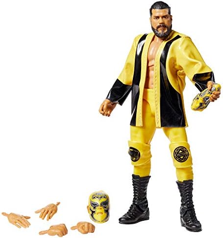WWE Andrade Elite Series #74 Deluxe Action Figure with Realistic Facial ...