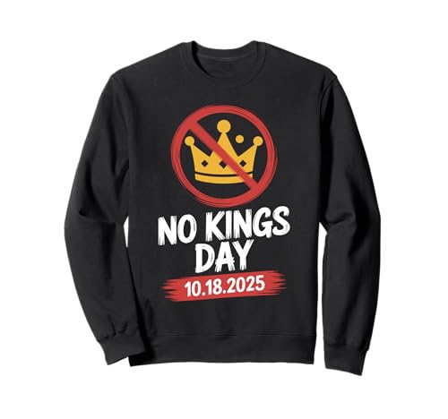 Mua No Kings Day Patriotic No Kings Day 2025 Anti Crown Sweatshirt trên ...