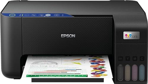 EPSON EcoTank L3252 Home ink tank printer A4, colour, 3-in-1 printer ...