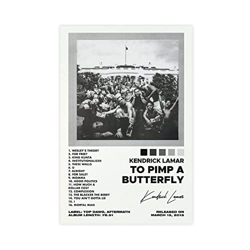 Kendrick Lamar Album Cover To Butterfly A Pimp