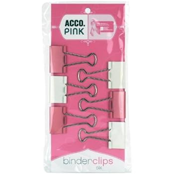 Amazon.com : ACCO Binder Clips, Mini, 12 / Box (72010) : Micro Binder ...