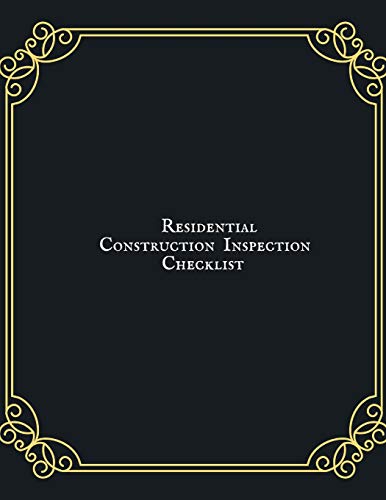 Residential Construction Inspection Checklist: Property Inspection ...