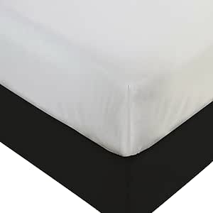 Amazon.com: Plastic Mattress Protector Twin XL, Fitted Sheet Style ...