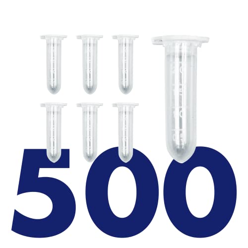 Kashi Scientific 2mL Microcentrifuge Tube with Snap Cap [500/Pack] 2 mL ...