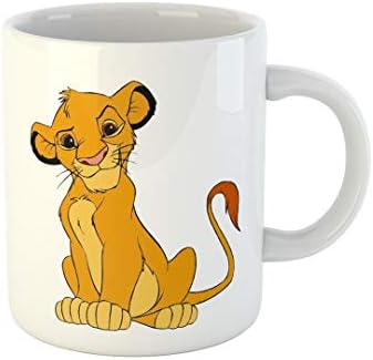 The lion king Simba Printed Coffee Mug price in Saudi Arabia | Amazon ...