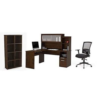 Ensemble de bureau en chocolat de 3 pièces avec Maroc | Ubuy