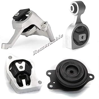 Amazon.com: 4pc Set Motor Mounts Kit for 2007-2012 Nissan Altima 2.5L ...