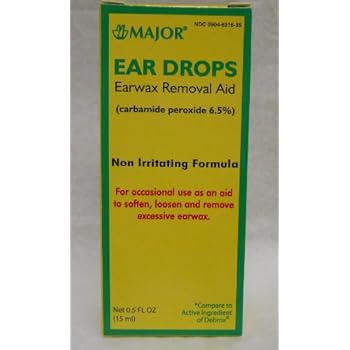 Amazon.com: Ear Wax Removal Drops Generic for Debrox 0.5 oz (15 ML) by ...