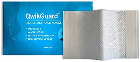 QwikGuard Single-Use Strapless Face Masks - Designed For On-The-Go ...