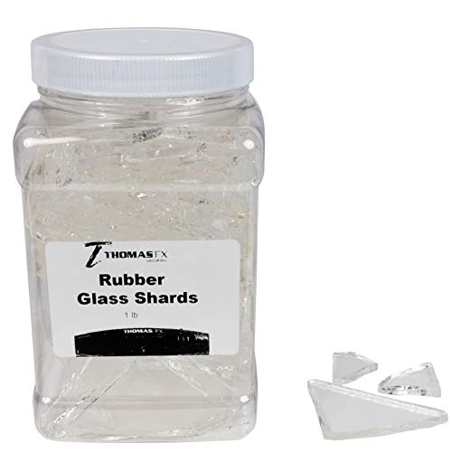 Amazon.com: Rubber Glass Shards, Professional Quality Fake Glass, or ...