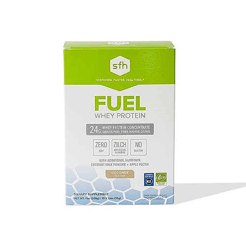 SFH Fuel Whey Protein Powder Great Tasting Grass Fed Whey | MCTs ...