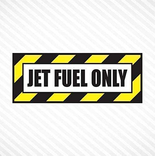 Amazon.com: Jet Fuel Only Vinyl Decal Bumper Sticker Diesel Fuel Truck ...