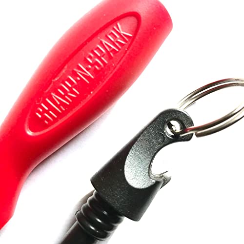 Sharpens Best Sharp-N-Spark Survival Tool Sharpener & Fire-Starter on ...