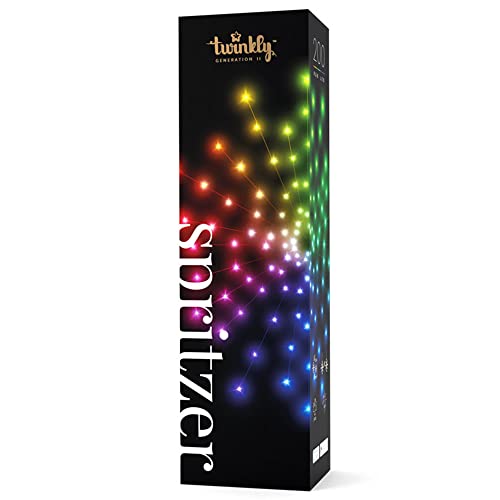 Twinkly Spritzer – App-Controlled LED Lights Spritzer with 200 RGB (16 ...