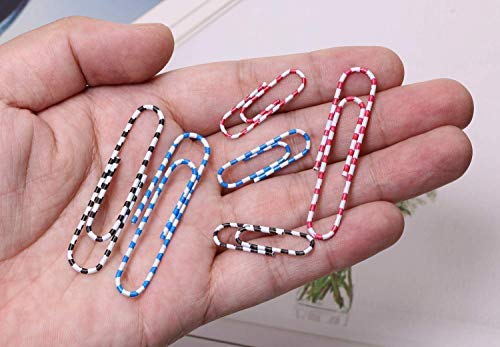 Vinaco Paper Clips Color Stripe Medium Large 1 1 Inch 2 Inch vinaco-paper-clips-color-stripe-medium-large-1-1-inch-2-inch