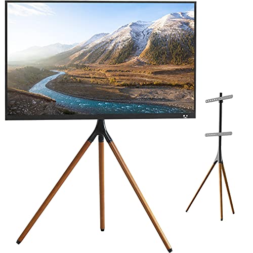 K Knowbody Tripod TV Display Stand, Height Adjustable TV Floor Stand ...