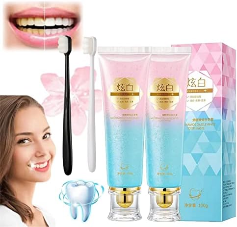 Dazzling White Toothpaste Fresh Breath Niacinamide Bad H Breat Remove ...