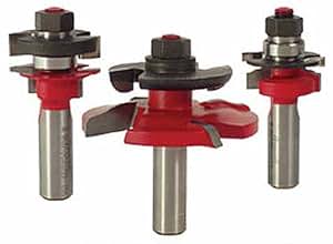 Freud 97-204 3-Piece Cabinet Bit Set - Door And Window Router Bits ...