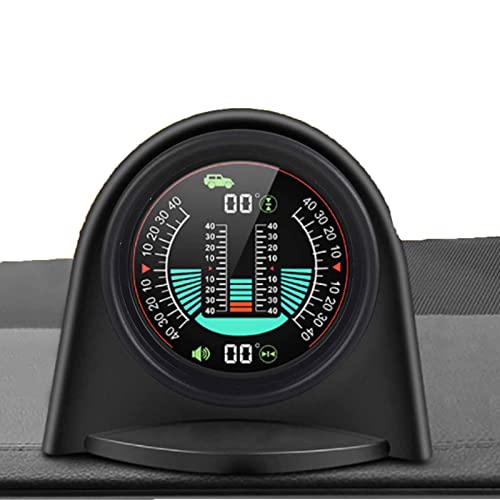 Vehicle Inclinometer Car Tilt Gauge Car Digital Inclinometer Level Tilt ...