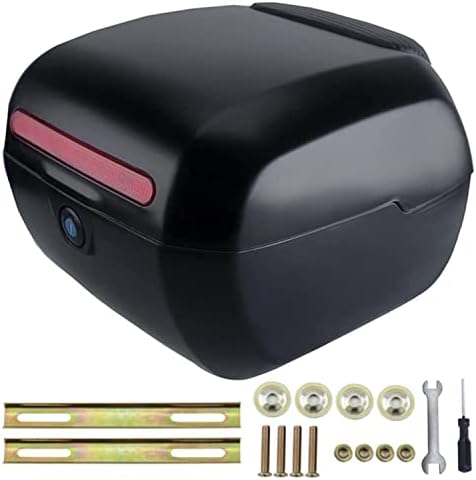 Motorcycle Trunk Box Pink Moped Motorbike Scooter Trunk Top Box ...