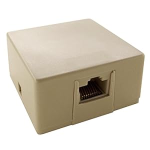 Amazon.com: Shaxon UL133W-B, RJ31X Jack, RJ45 to Screw Terminals ...