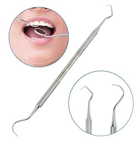 Amazon.com : Professional 420 Stainless Steel Dental Dentist Pick ...