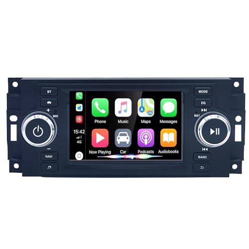 4GB RAM+64GB Car Stereo Radio for Dodge Ram 2006-2008 Dodge Durango ...