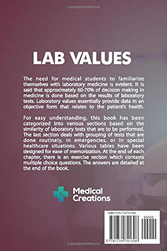 Lab Values: Everything You Need to Know about Laboratory Medicine and ...