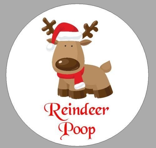 Reindeer Poop Clipart