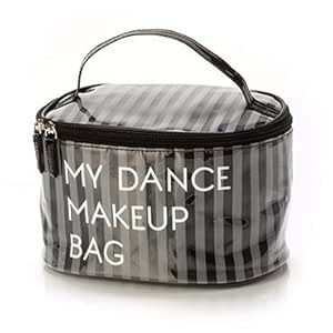 Amazon.com : YOFI Cosmetics My Dance Makeup Bag | Large Grey : Beauty ...