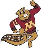Amazon.com: 2 inch Goldy Gopher UMn University of Minnesota Golden ...