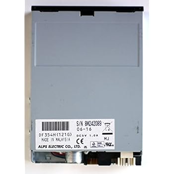 Amazon.com: ALPS DF354H (121F) Floppy Disk Drive 3.5\'\' 1.44MB (Black ...