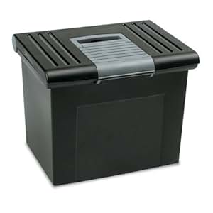 Amazon.com : Rubbermaid Jumbo Profile Portable File Box (39606 ...