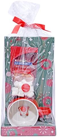 سعر Ten Acre Gifts Gift Set with Ghirardelli Cocoa Includes Surprise Santa Ceramic Mug ...