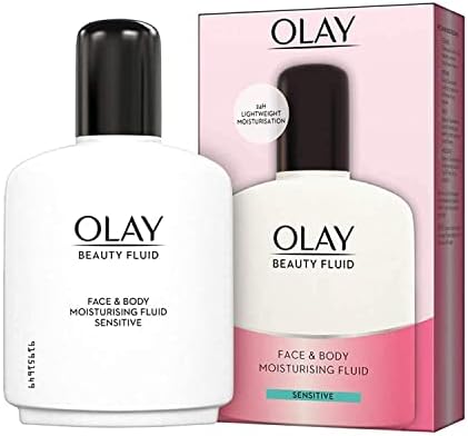Olay Beauty Fluid Face And Body Sensitive Moisturiser, 200ml price in ...
