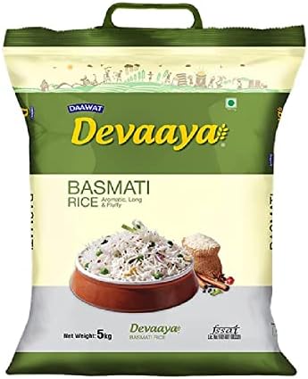 Devaaya Basmati Rice 5 kg price in UAE | Amazon UAE | supermarket kanbkam