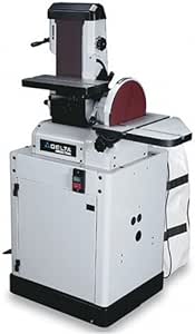 DELTA 31-735B 6-Inch/12-Inch 1-1/2 Horsepower Belt/Disc Sander with ...
