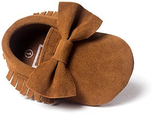 Amazon.com | LIVEBOX Infant Baby Girls and Boys Premium Soft Sole Moccasins Tassels Prewalker ...