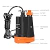 Submersible Water Pump, 1/3HP 2500GPH Utility Pump Portable Electric ...
