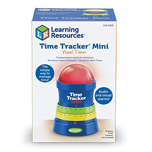 Learning Resources Time Tracker Mini Visual Timer, Classroom Timer ...