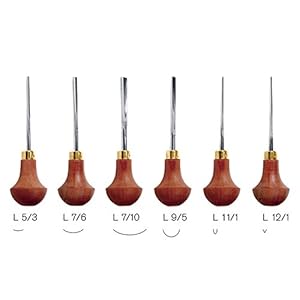 Pfeil B set of 6 tool of lino and block cutter: Amazon.co.uk: DIY & Tools