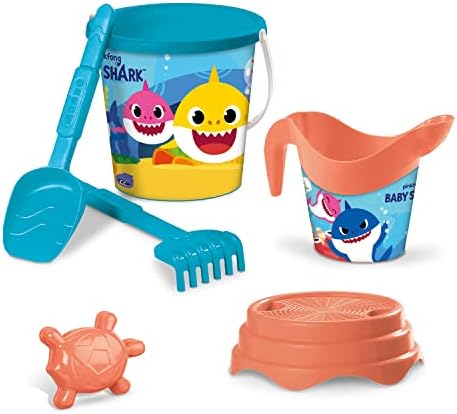 Mondo Deluxe Bucket Set 17cm Baby Shark, 28643, Multicolour price in ...