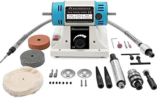 BAOSHISHAN Bench Polisher Buffer Polishing Grinding Machine Multi ...