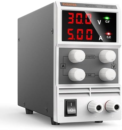 سعر DC Power Supply Variable(0-30 V 0-5 A), Eventek KPS305D Adjustable ...